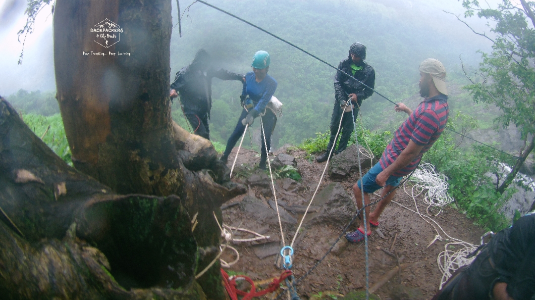 Itinerary: 350 ft Kataldhar Waterfall Rappelling – Monsoon Trek ...